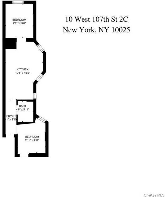 12 107th Street, Unit #2C, New York, NY | #6244045 | LD